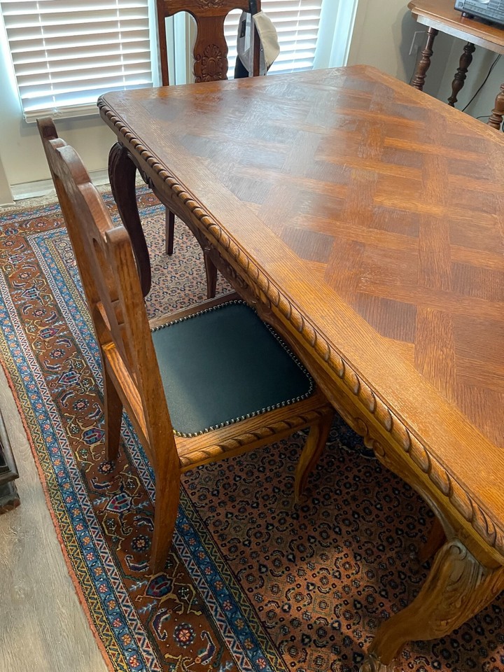 French Louis XV Expandable Table Embedded With Extension Leaf - 3 ...