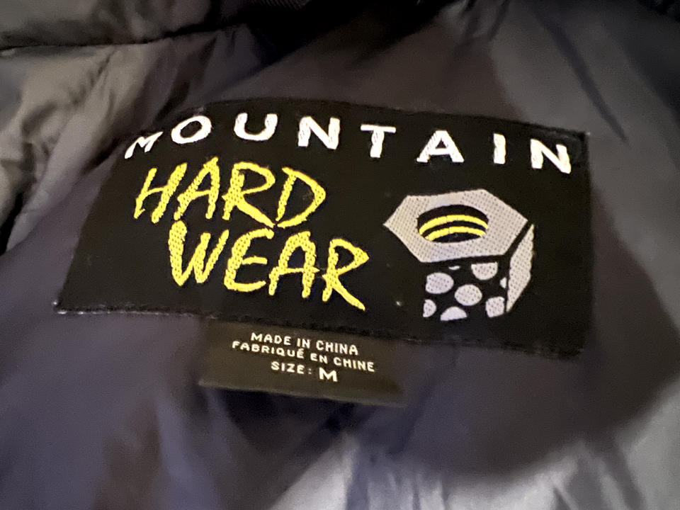 Mountain Hardwear Absolute(?) Zero Jacket Conduit SL MENS Size Medium ...