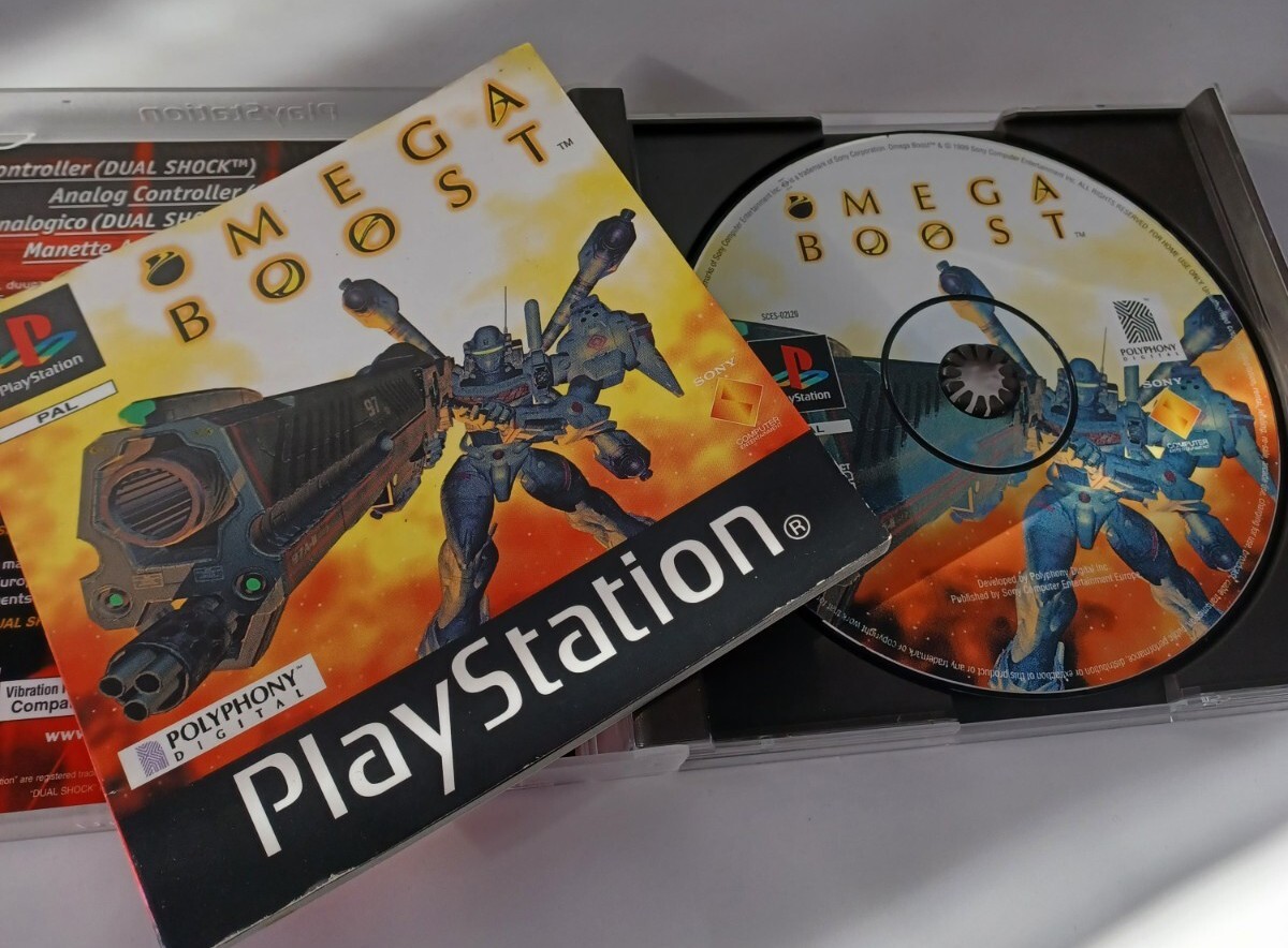 OMEGA BOOST PS1 - Omega boost playstation1- completo- pal Ita | eBay