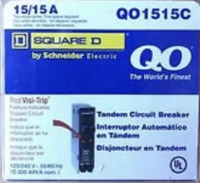 Circuit Breakers, Transformers - Square D Qo Tandem