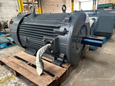 400 HP Marathon AC Electric Motor 1800 RPM Fr 447/9T TEFCBB 460 V ...