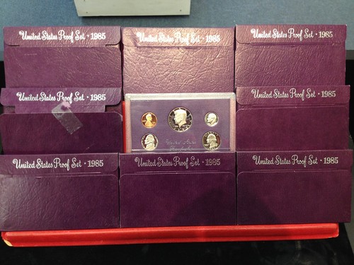 8 Set LOT of 1985-S U.S. Proof Sets ORIGINAL | eBay