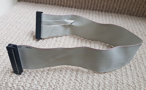 Vintage 34 Pin Floppy Disk Drive FDD Cable 3.5" Floppy | eBay Australia