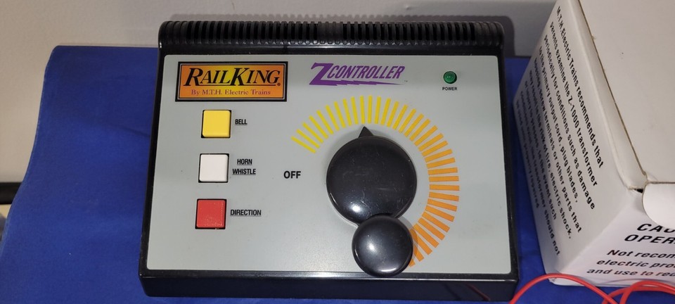 MTH Z 750 Transformer & Controller Rail King Pulled From Set SHIPPING ...