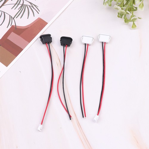 2Pcs USB Connector Type-C Waterproof 2P Female With Terminal Charging ...