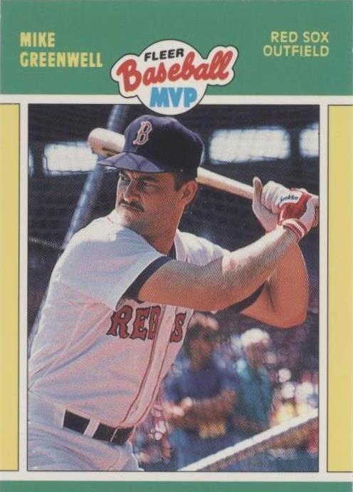 1989 Fleer Baseball MVP - Mike Greenwell #16 for sale online | eBay