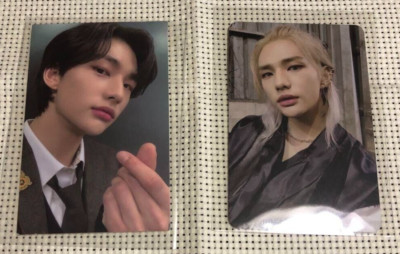 Stray kids Hyunjin Official Photo Card Set GO LIFE & IN LIFE Double ...