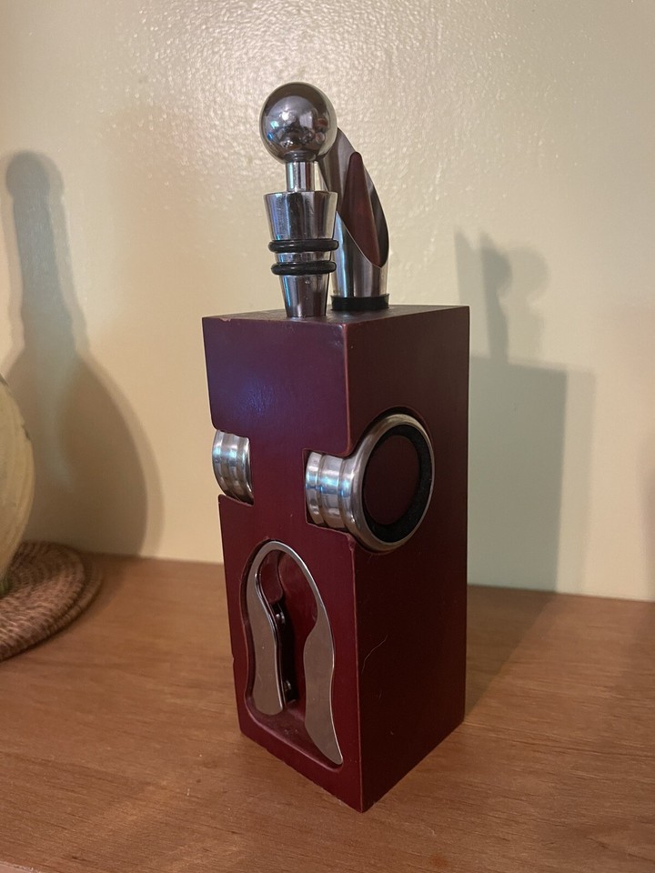 Wood block Bar Tool Set | eBay