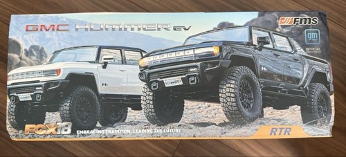 Fms Fcx18 Hummer Ev Rtr White 1/18 Scale Rc Crawler Truck Ready To Run ...