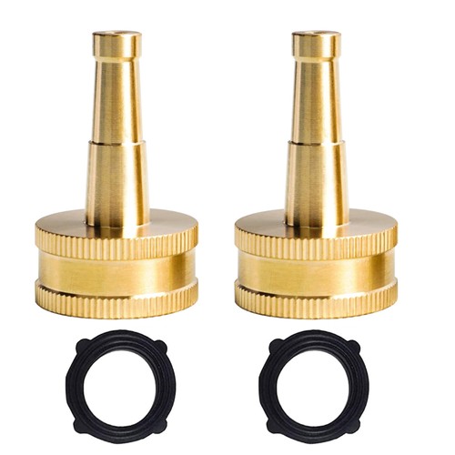 Brass Garden Hose Jet Nozzle High Pressure Heavy Duty Water Sprayer ...
