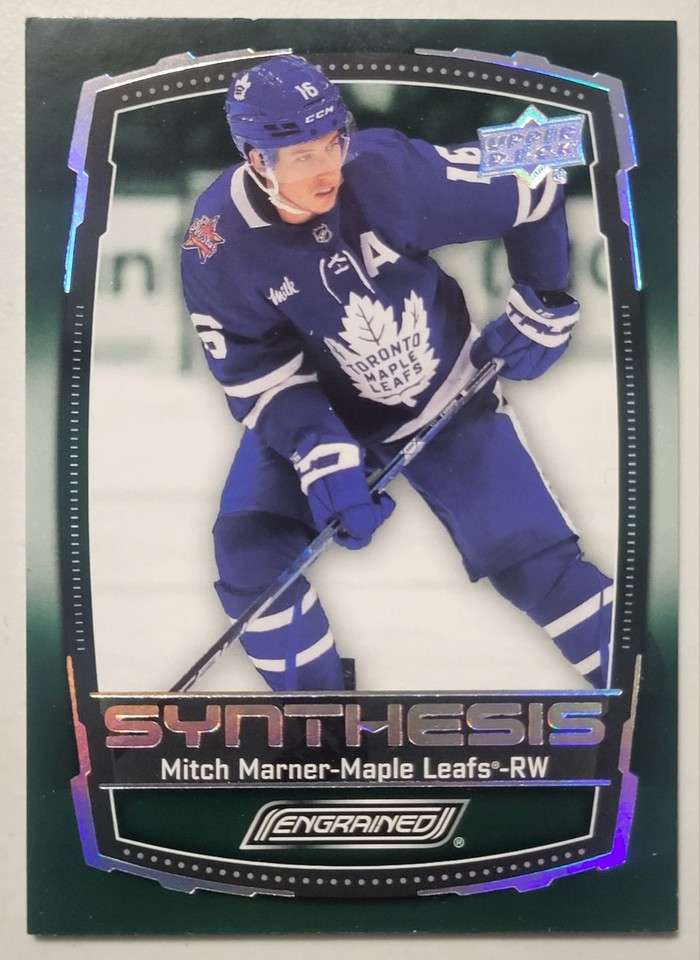 2023-24 UD Engrained Synthesis Kirill Kaprizov Blue S-13 Mitch Marner Green S-19 | eBay