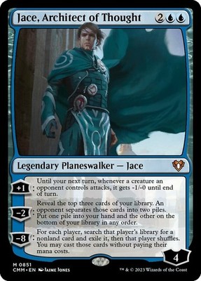 Jace, Architect of Thought Light Play, English Magic the Gathering MTG ...