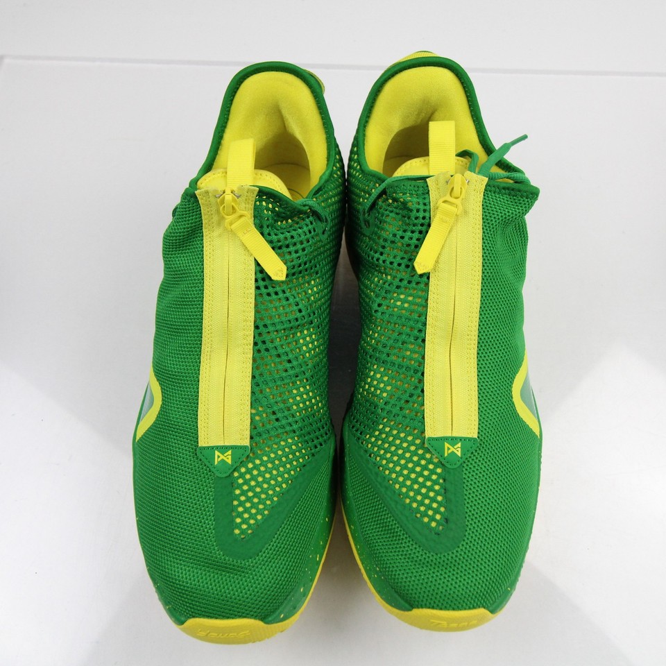 Oregon Ducks Nike PG Basketball Shoe Men's Green/Yellow New | eBay