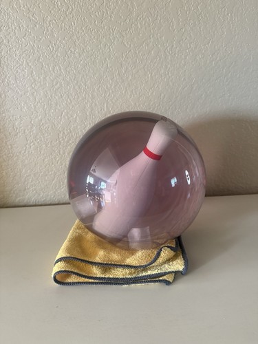 *RARE* Ebonite clear Bowling Ball with bowling pin inside! | eBay