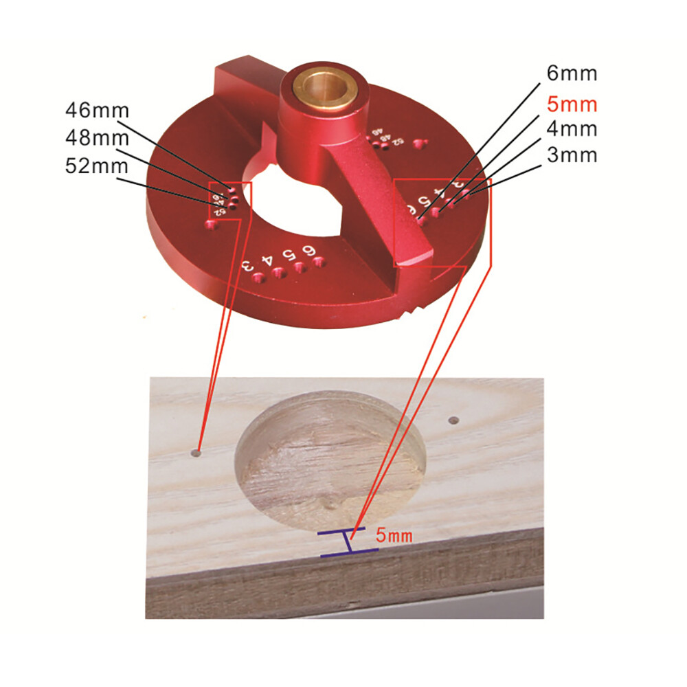Multifunctional 35MM Cup Hinge Punch Locator Jig Hole Drill Guide ...