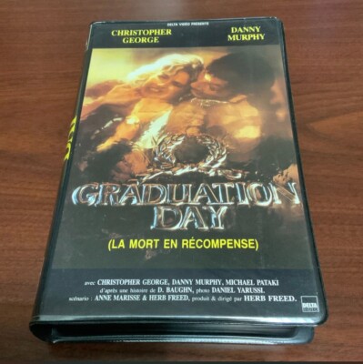 Graduation Day (La Mort En Recompense) SECAM International VHS Tape ...