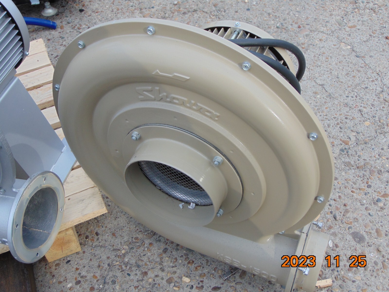 (1) Showa Denki KSB-H15B-R313U Electric Blower KSB-1500 LOW HOURS ...