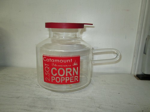 Vintage Catamount Flameware 2.5Qt Corn Popper, Glass, Great Used ...