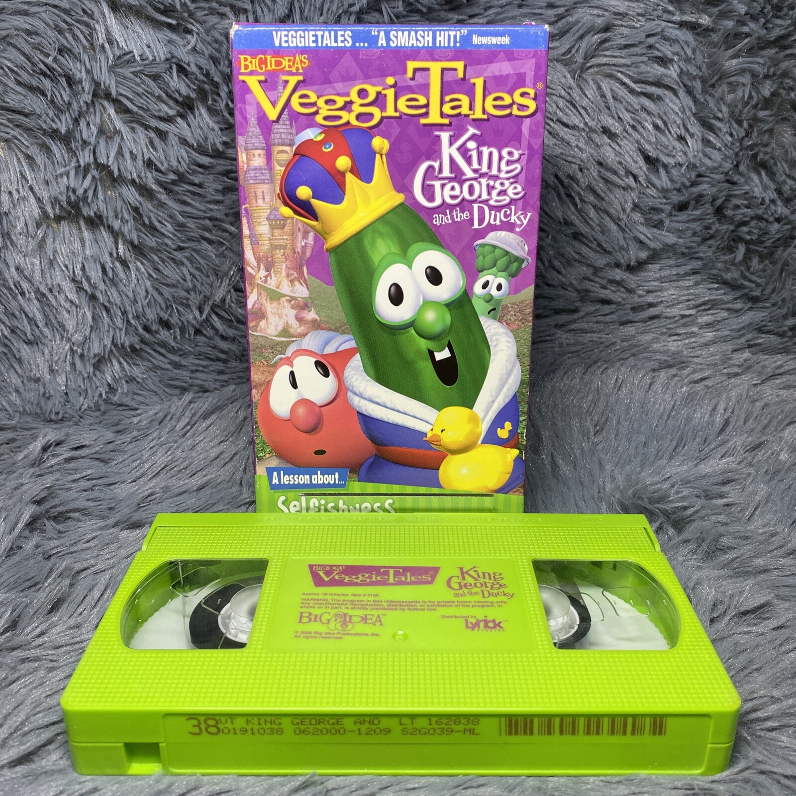 VeggieTales - King George and the Ducky VHS 2000 Classic