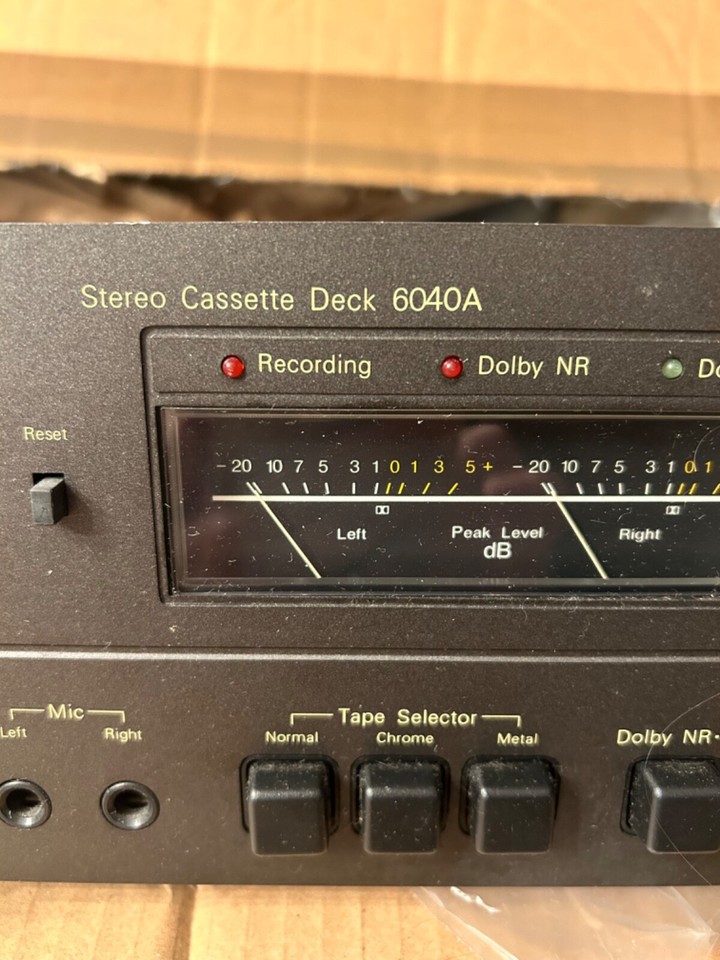 NAD 6040A Stereo Cassette Deck | eBay UK