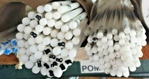 Kunststoff POM Polyoxymethylen Rund Vollmaterial Rundstab POM-C natur u ...