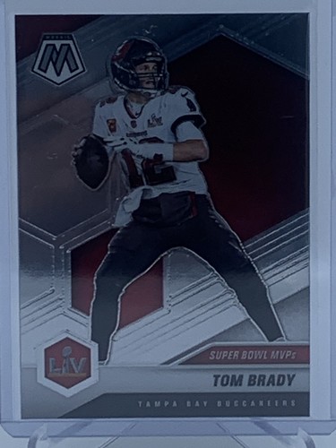 2021 PANINI MOSAIC FOOTBALL SILVER SUPER BOWL MVPS TOM BRADY #285 ...