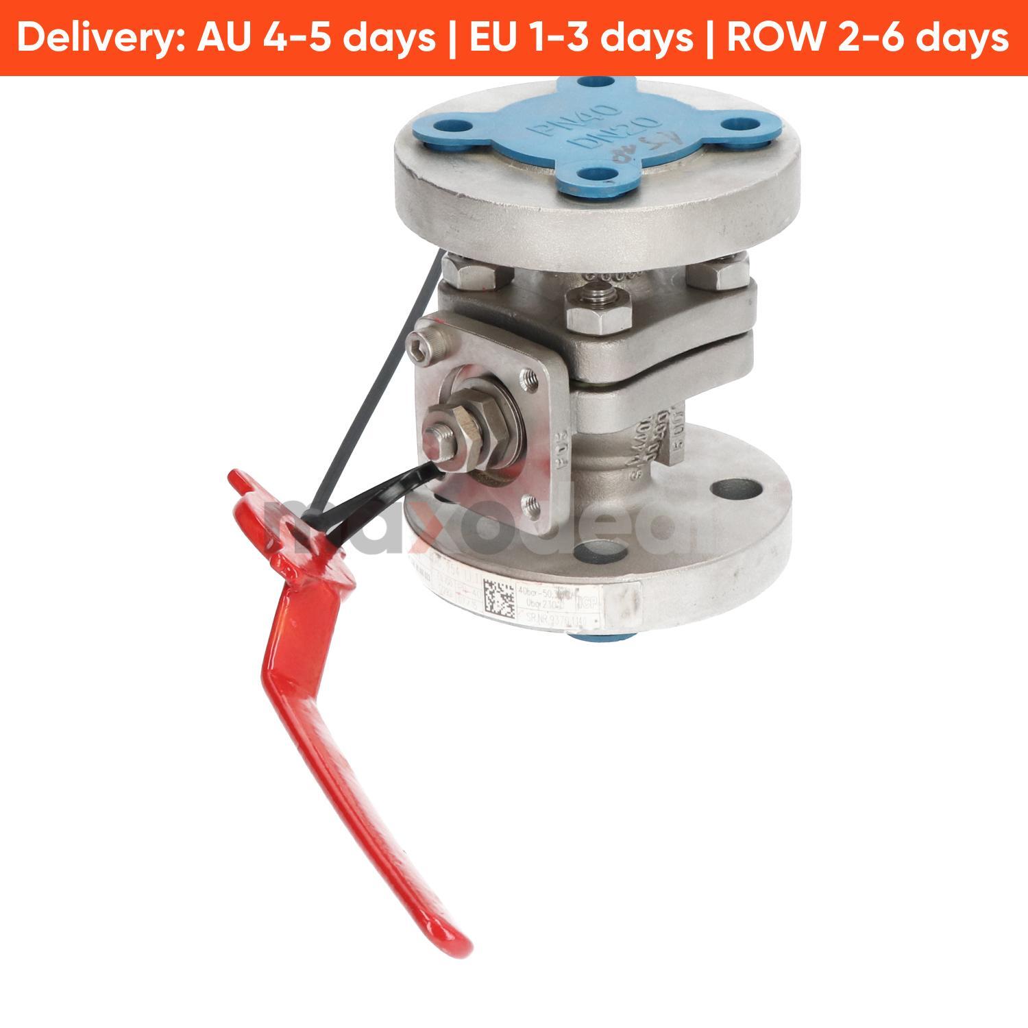 Icp Valves 254-DN20-PN40 Ball Valve PN40/DN20 New NMP | eBay