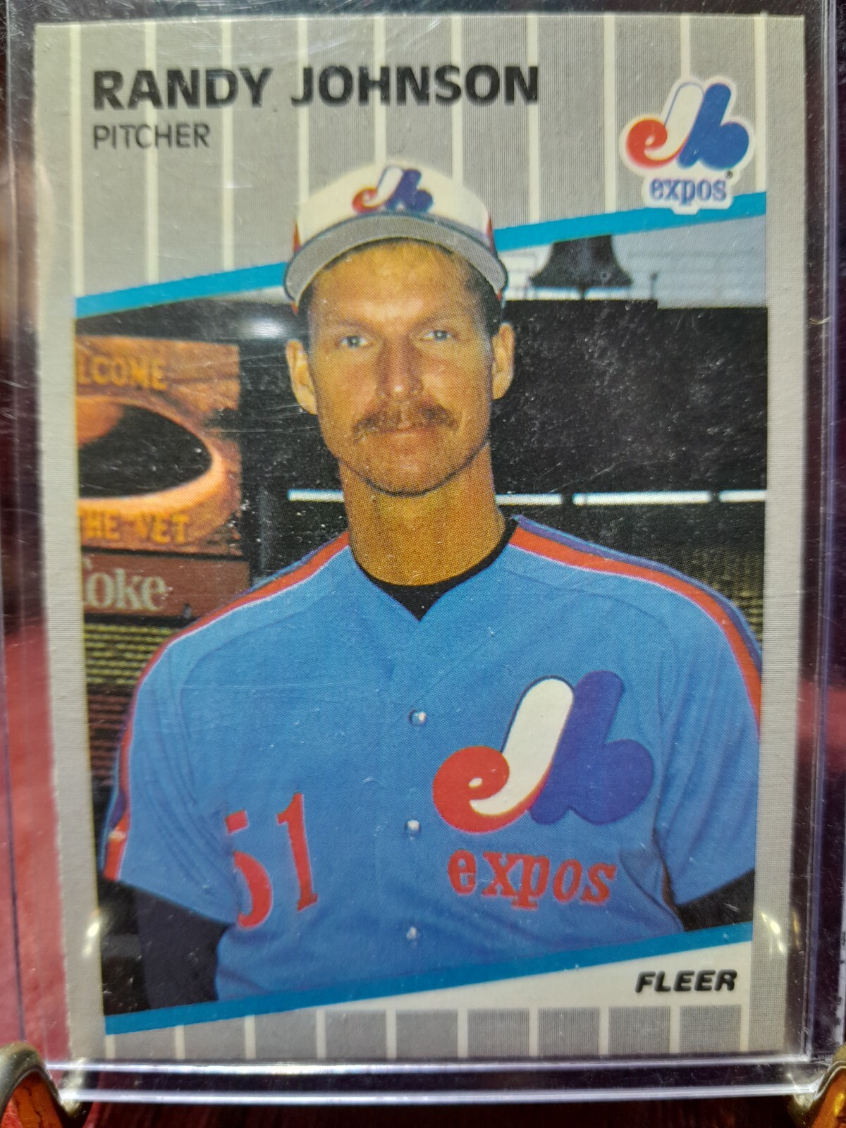 1989 Fleer Randy Johnson Rookie #381 mint^* | eBay