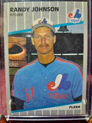 1989 Fleer Randy Johnson Rookie #381 mint^* | eBay