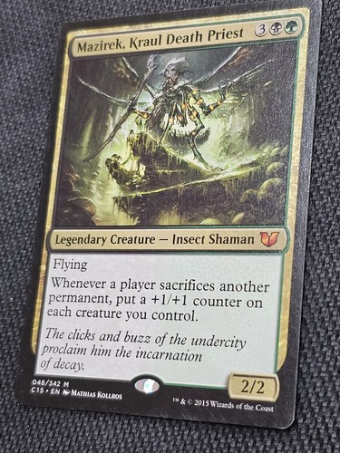 MTG Mazirek, Kraul Death Priest Commander 2015 048/342 Regular Mythic ...