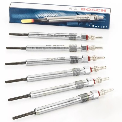 6-Pieces OEM BOSCH Diesel Glow Plugs Set Fits Dodge Sprinter Mercedes ...