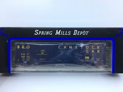 HO Spring Mills Depot Baltimore & Ohio Pullman B&O Canstock Car Boxcar ...