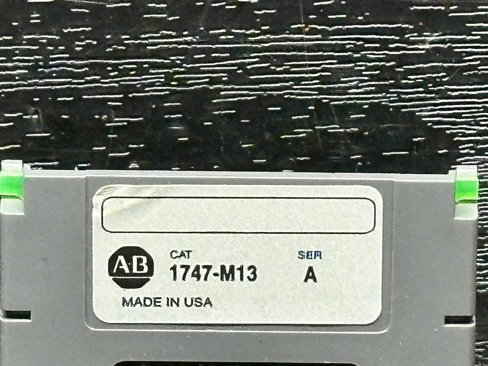 Allen Bradley 1747-M13 Ser A SLC 500 Memory Module EPROM 5/03 5/04 5/05 ...