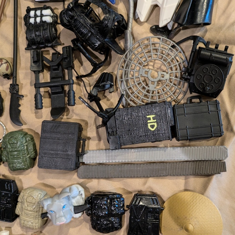 Action Figure Accessories Lot Gi Joe Rise Of Cobra Retaliation ...