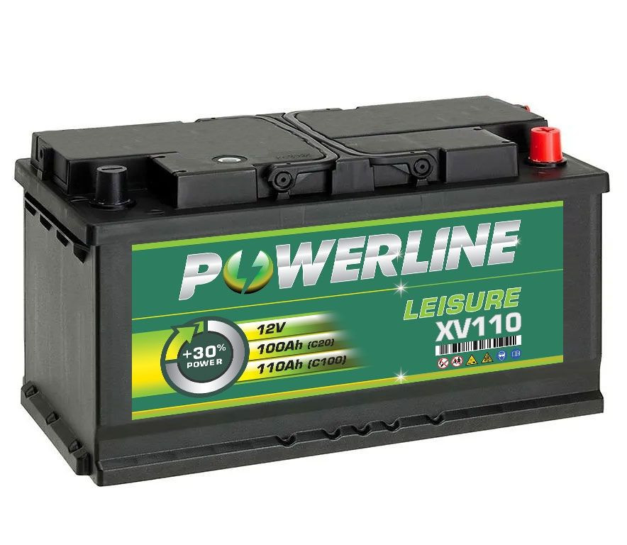 XV110 Powerline Dual Purpose Leisure Battery 12V 110Ah | eBay UK
