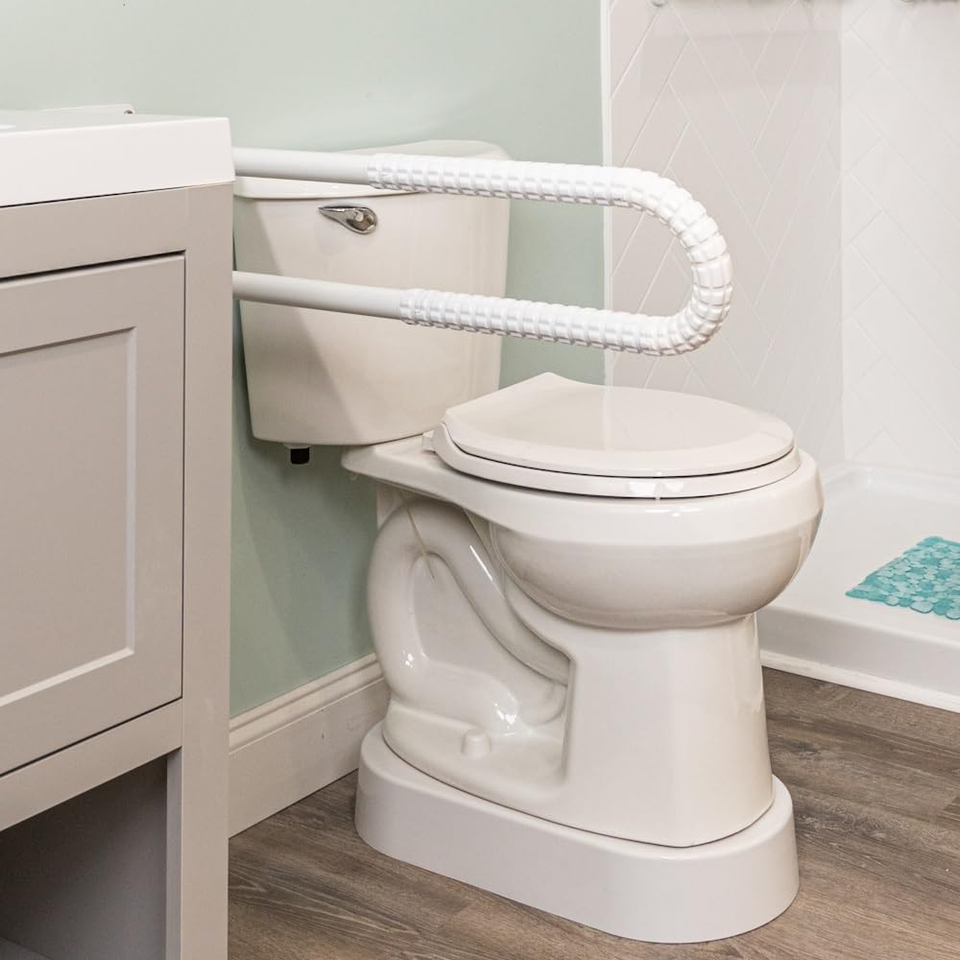 Toilet Riser - 3.5" High Toilet Riser Base for Handicap and Elderly ...