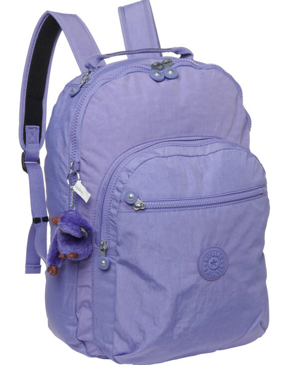 KIPLING Seoul Backpack Eggplant Purple Tonal BP4418 NWT | eBay