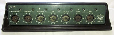Cash Register, Adding Machines - Bakelite Adding Machine