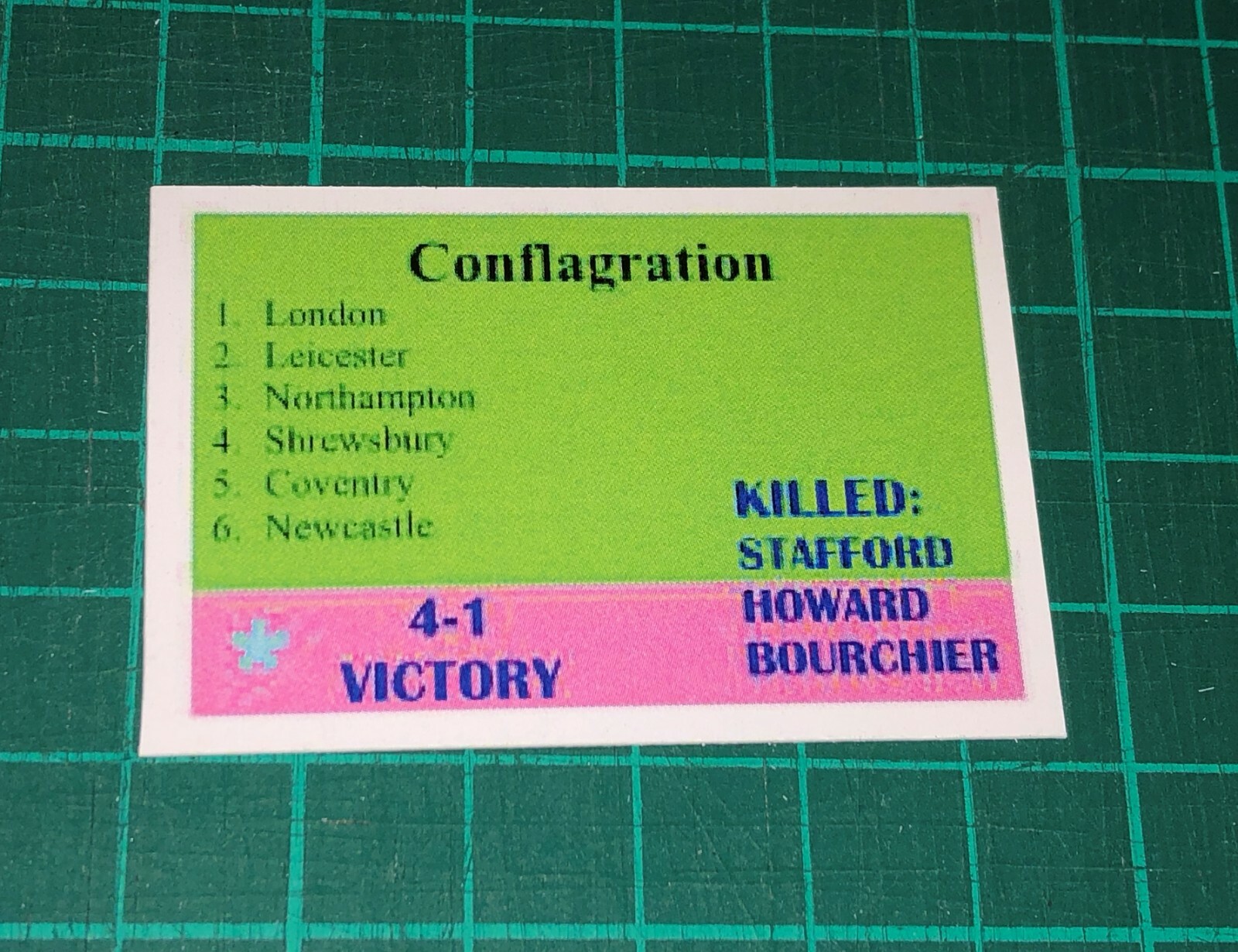 Kingmaker cards expansion & standard sets, for AH, 240 cards + 5 pages ...