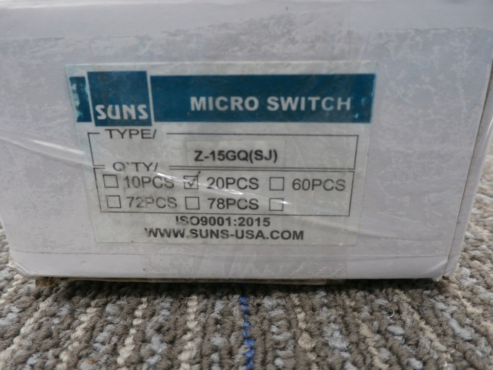 NEW Omron SUNS Z-15GQ(SJ) Snap Action Switch FREE SHIPPING | eBay