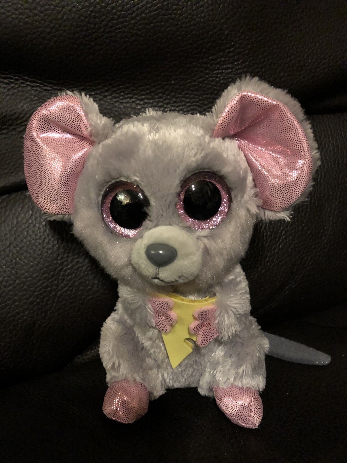 Ty Beanie Boos/Boo Squeaker Soft Toy Beanie Plush Approx 6 Inch Ty Silk ...