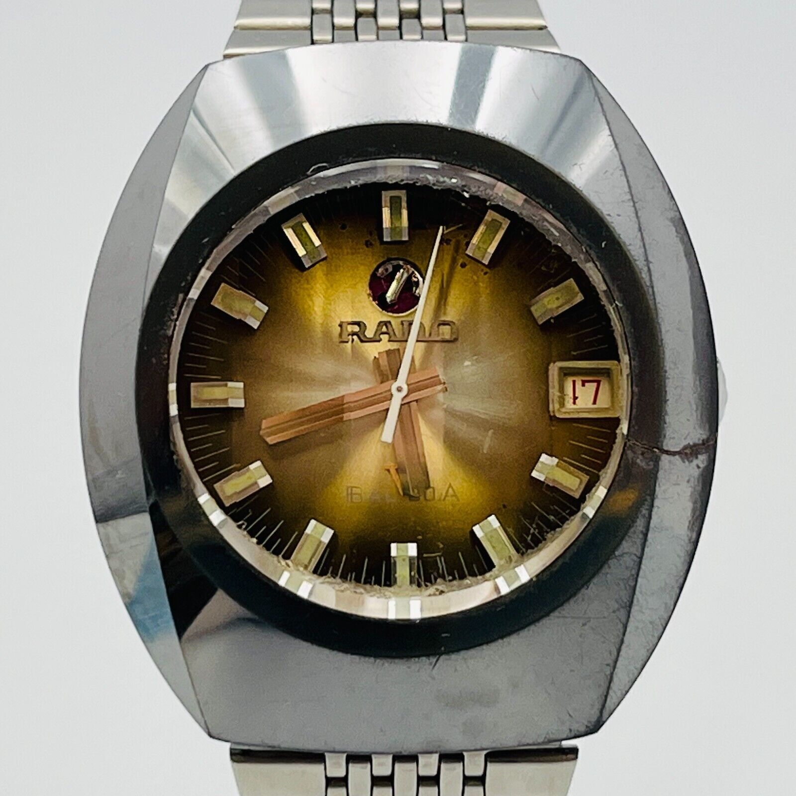 RADO balboa self-winding unisex wristwatch 35.9mm arm… - Gem