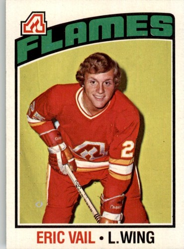 1976 Topps #51 Eric Vail Atlanta Flames EX | eBay