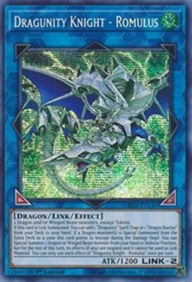 Dragunity Knight - Romulus - MP20-EN145 - Prismatic Secret Rare - N/M ...