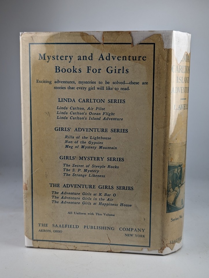 Linda Carlton's Island Adventure by Edith Lavell 1931 Edition HC Book ...