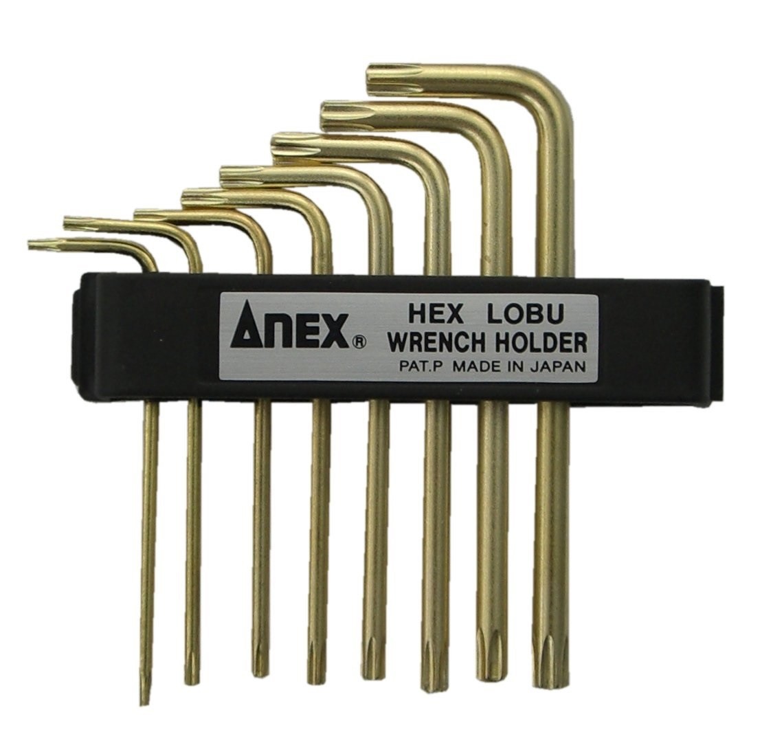 ANEX HEX LOBE (TORX) WRENCH SET 8 SIZE(T6,8,10,15,20,25,27,30) 638 | eBay
