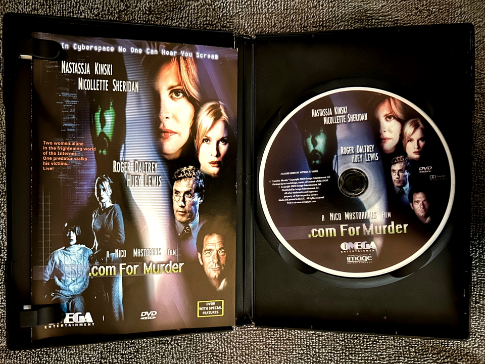 .Com for Murder (DVD 2003 VG) Nastassja Kinski, Roger Daltrey, Huey Lewis | eBay