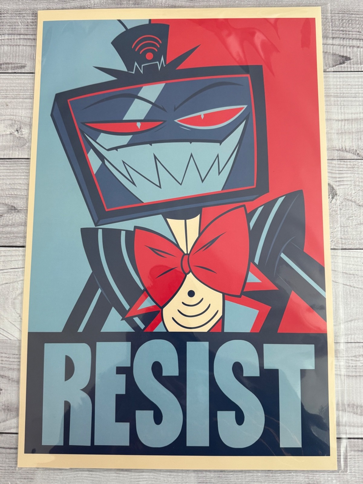 Official Hazbin Hotel VOX The Vees RESIST Poster 11x17 Mini Poster ...