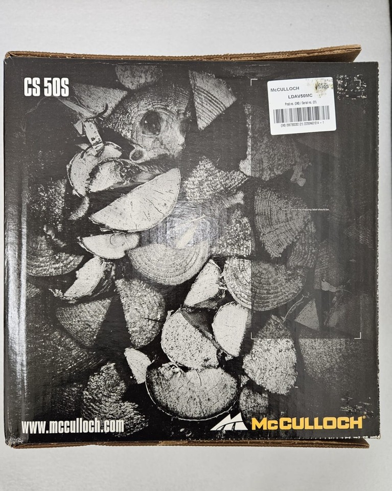 Brand new McCulloch CS 50S 15" Gas Powered Chainsaw Two Stroke Soft ...