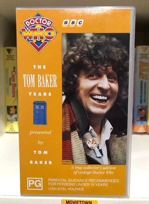 DR WHO - THE TOM BAKER YEARS - TOM BAKER - VHS | eBay Australia